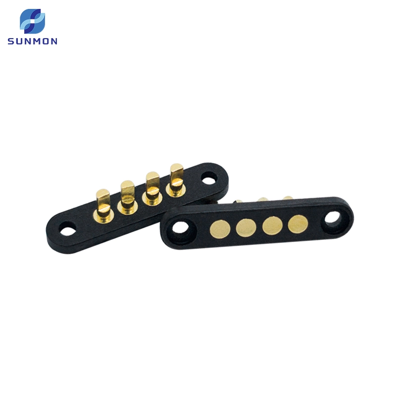 2.54mm 4Pin Spring Pogo Pin Connectors
