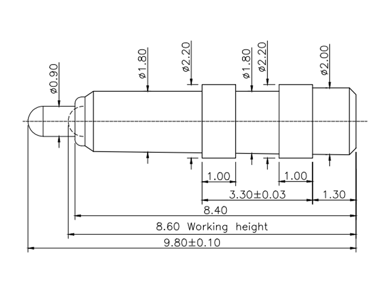 High Precision Preci Dip Pogo Pin Spring Pin Connector | Sunmon