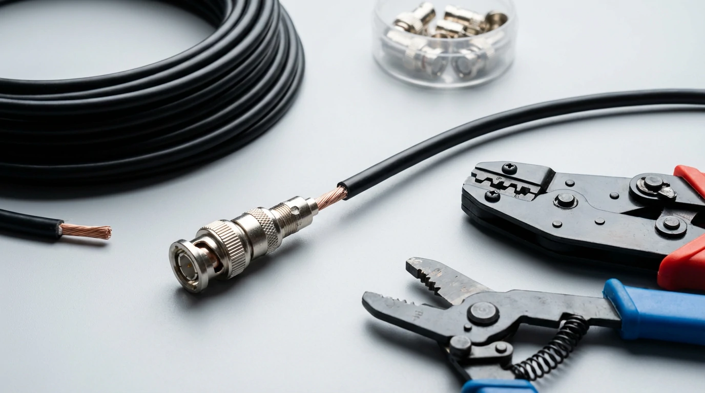How to Connect, Install & Fix Coax Cable Connectors: Full Guide - SUNMON
