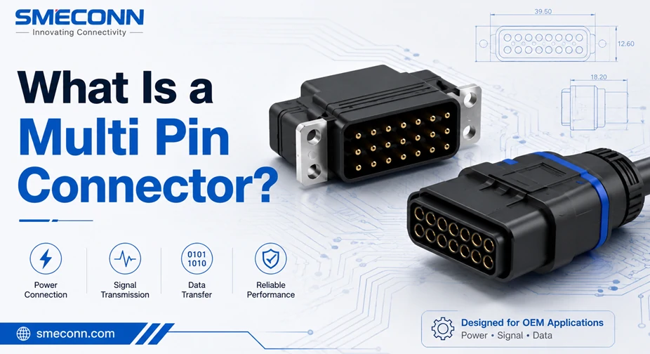 What Is a Multi Pin Connector? Types, Uses and Selection Guide - SUNMON